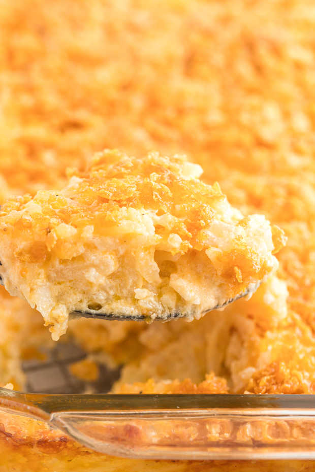 Funeral Potatoes | Cheesy Potato Casserole | The Best Blog Recipes