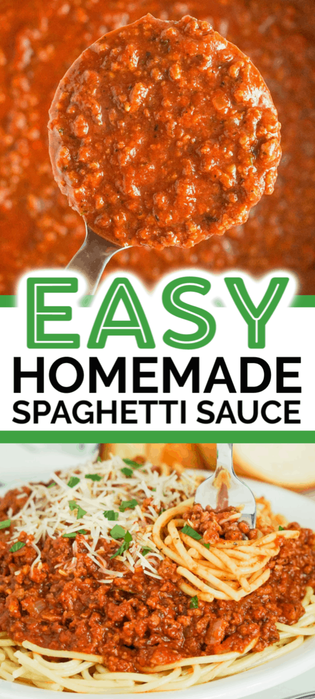 Easy Homemade Spaghetti Sauce - The Best Blog Recipes
