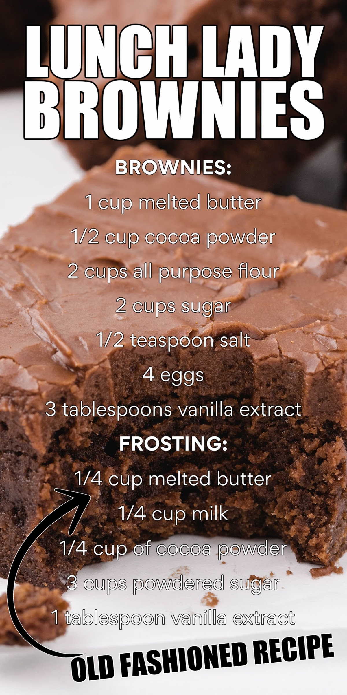Lunch Lady Brownies | Dessert | The Best Blog Recipes