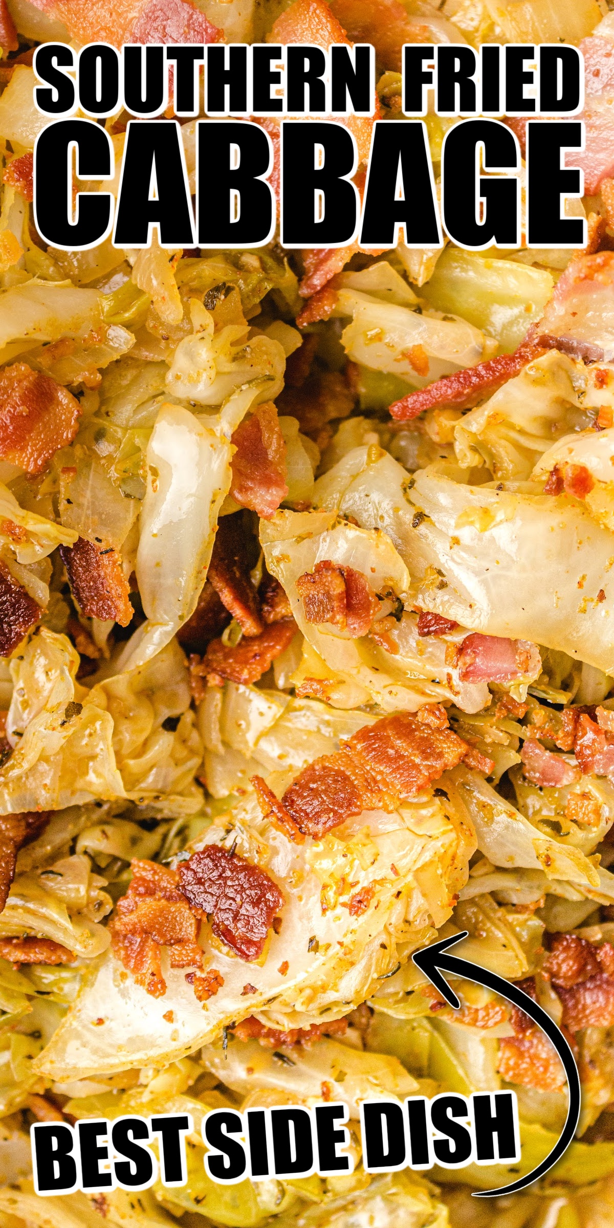 Southern Fried Cabbage | Side Dish | The Best Blog Recipes