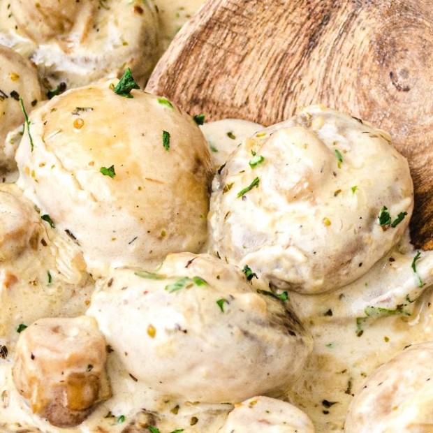 Garlic Parmesan Mushrooms - The Best Blog Recipes