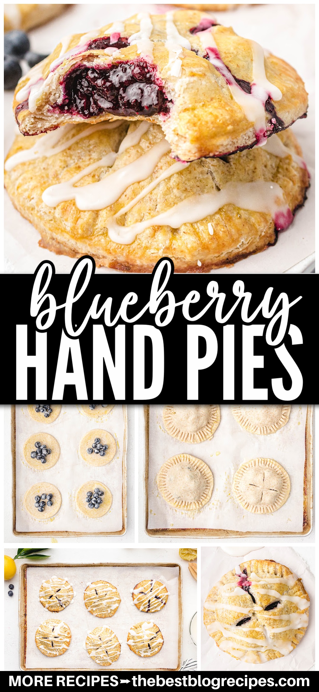 Blueberry Hand Pies | Dessert | The Best Blog Recipes