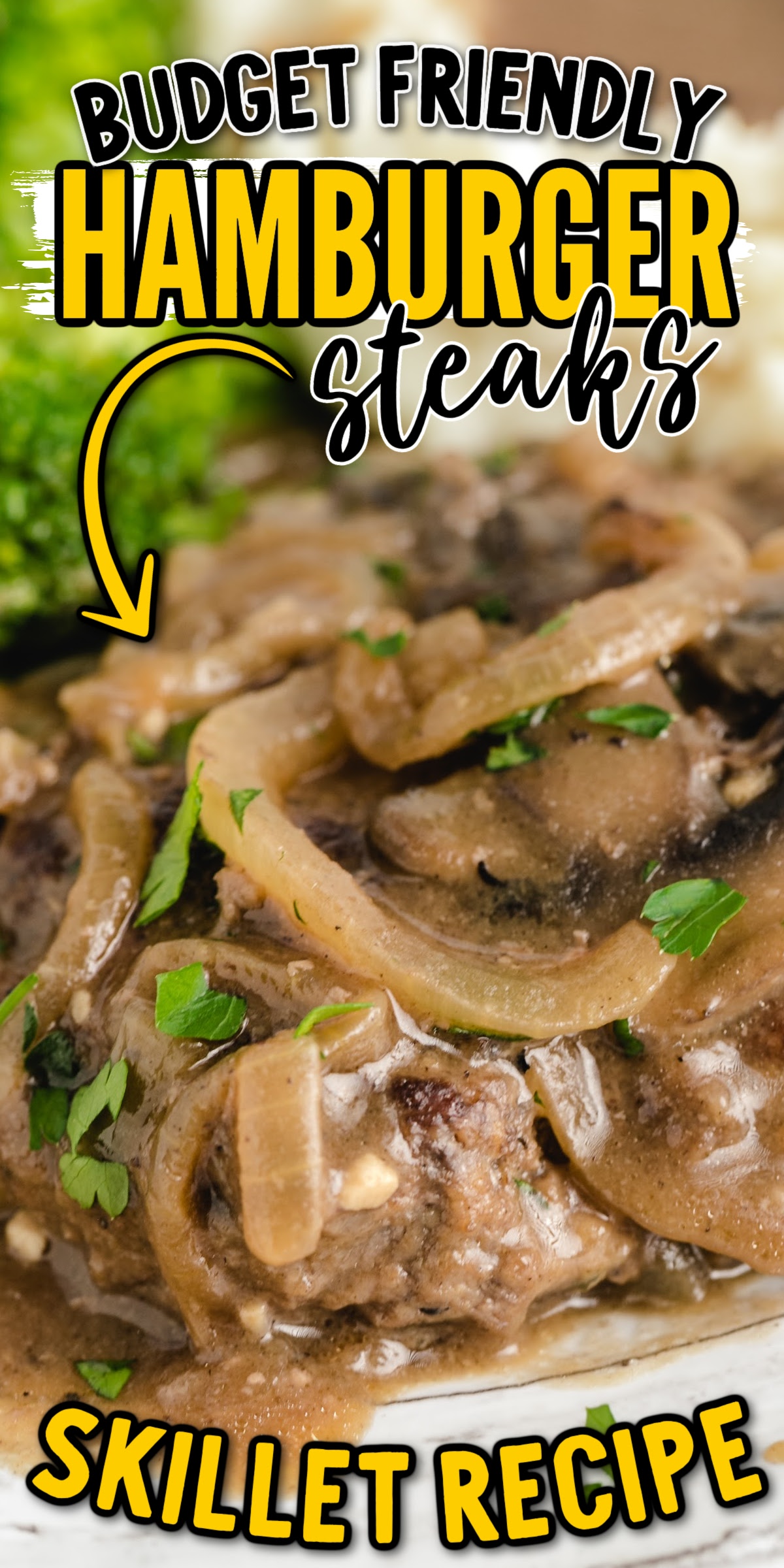 Hamburger Steak | Beef Dinner Ideas | The Best Blog Recipes