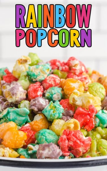Rainbow Popcorn - The Best Blog Recipes