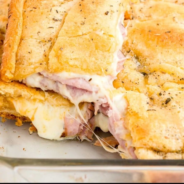 Baked Ham and Cheese Sandwiches - The Best Blog Recipes