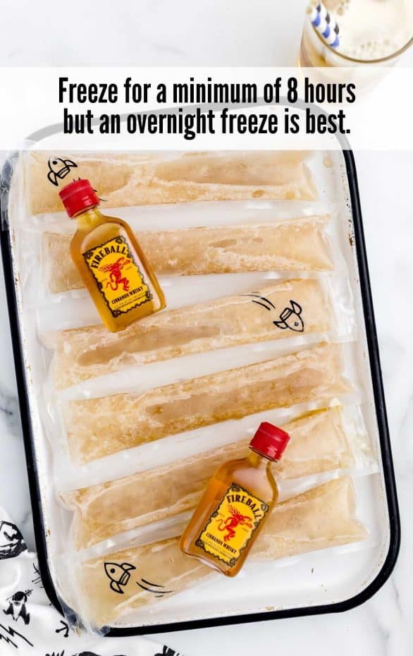 Fireball Whisky Popsicles - The Best Blog Recipes