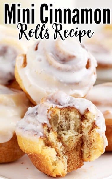 Mini Cinnamon Rolls - The Best Blog Recipes