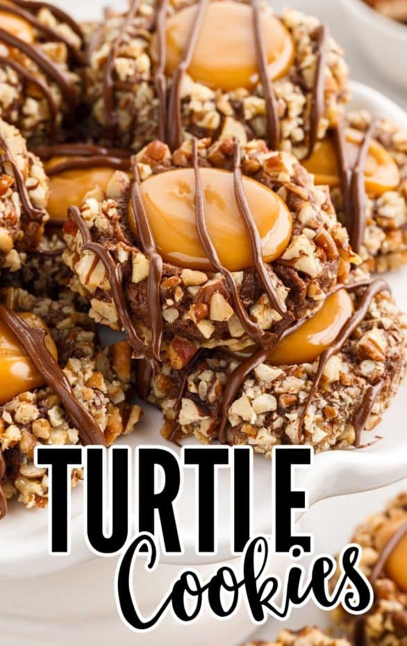 Turtle Cookies - The Best Blog Recipes
