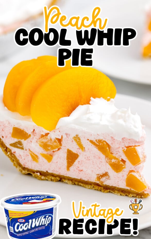 Peach Cool Whip Pie - The Best Blog Recipes
