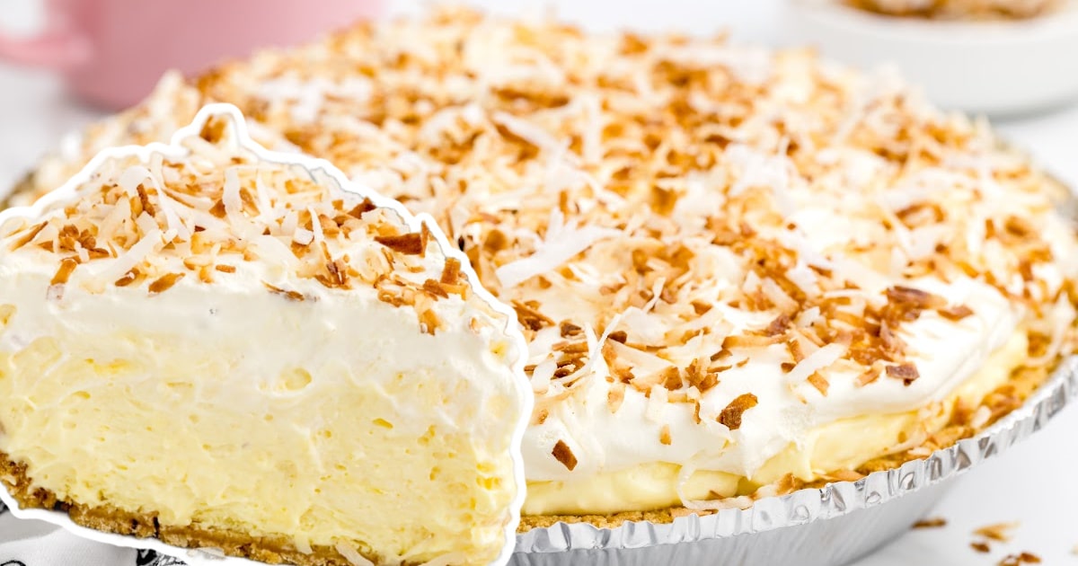 No Bake Coconut Cream Pie | Dessert | The Best Blog Recipes