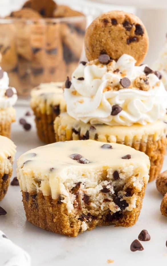 Cookie Dough Cheesecakes - The Best Blog Recipes