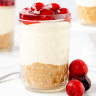 Cheesecake In a Jar | No Bake Dessert | The Best Blog Recipes