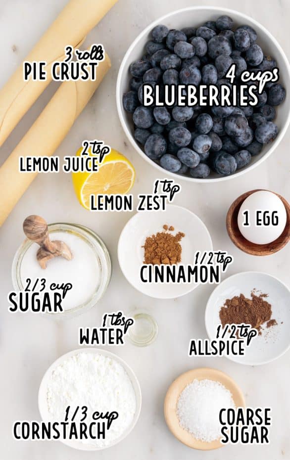 Mini Blueberry Pies | Dessert | The Best Blog Recipes