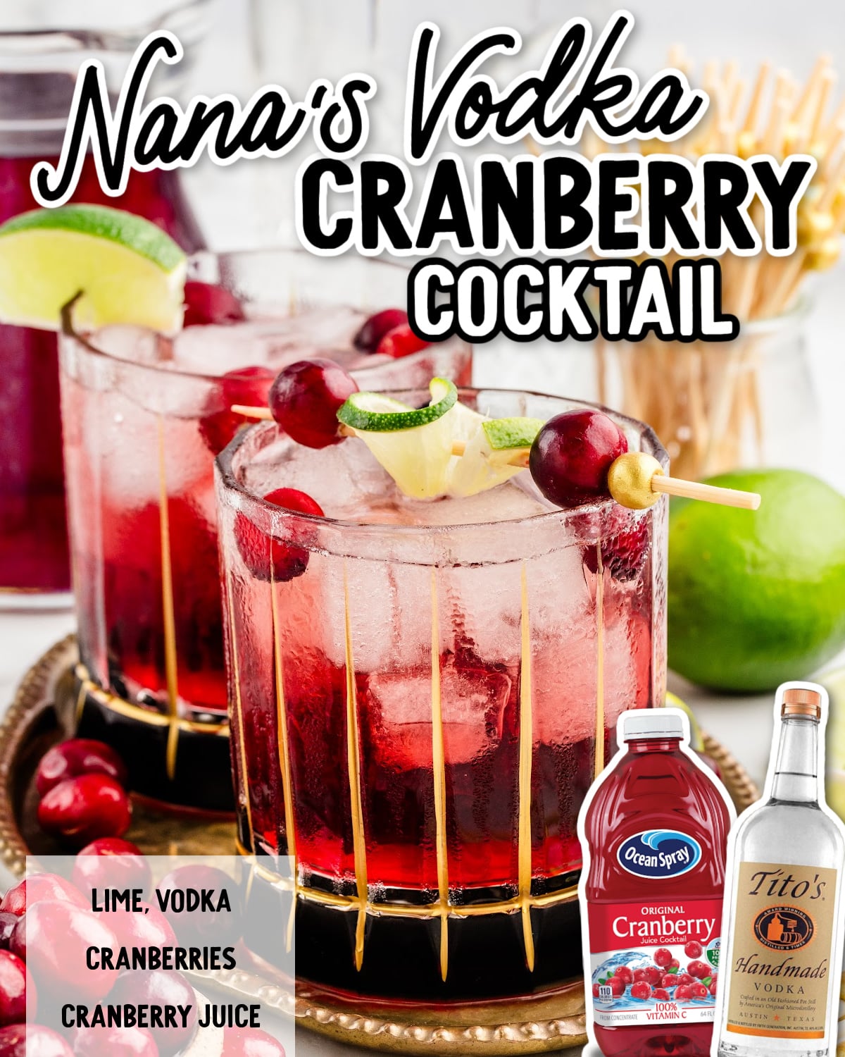 Vodka Cranberry | Cocktails | The Best Blog Recipes