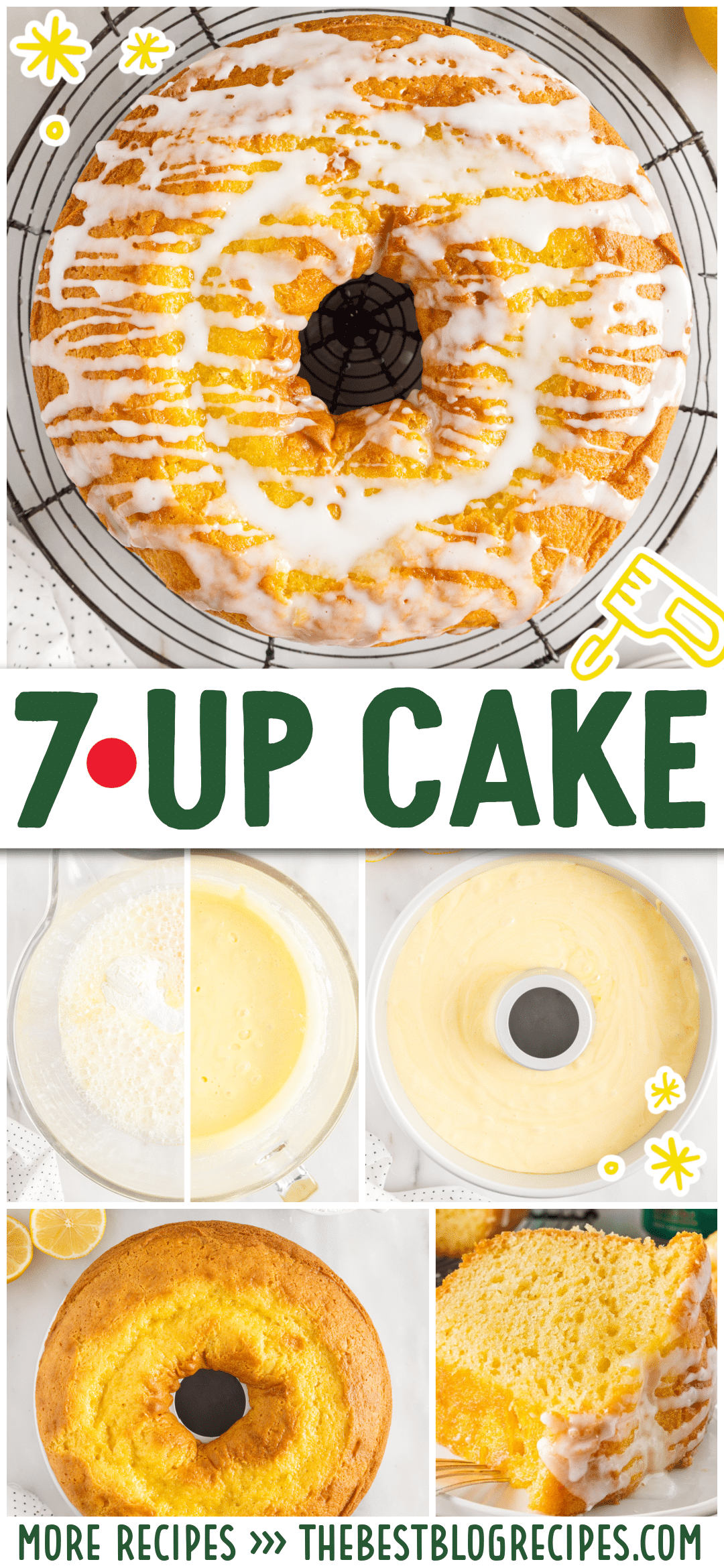 7Up Cake | Dessert | The Best Blog Recipes