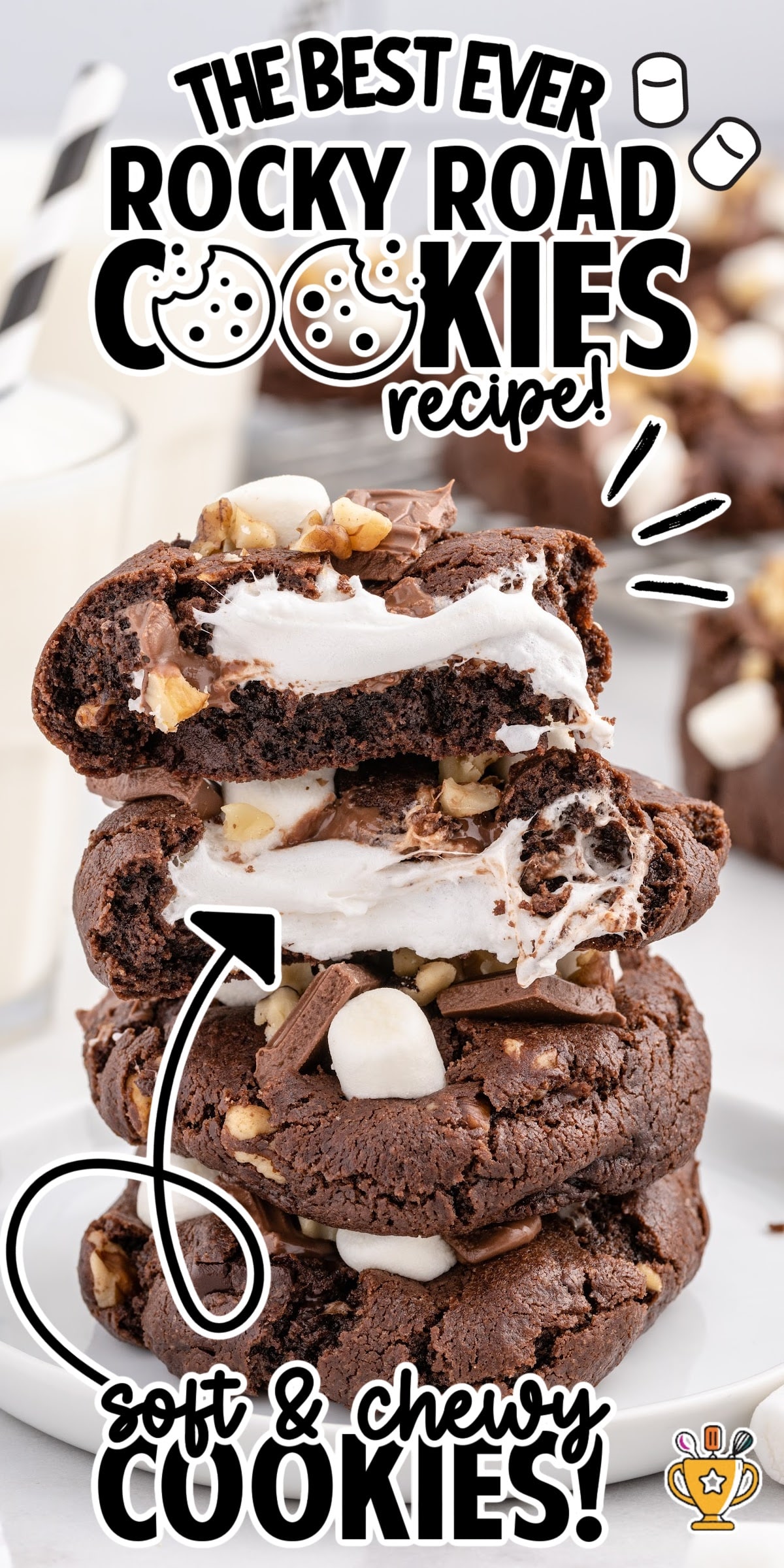 Rocky Road Cookies | Dessert | The Best Blog Recipes