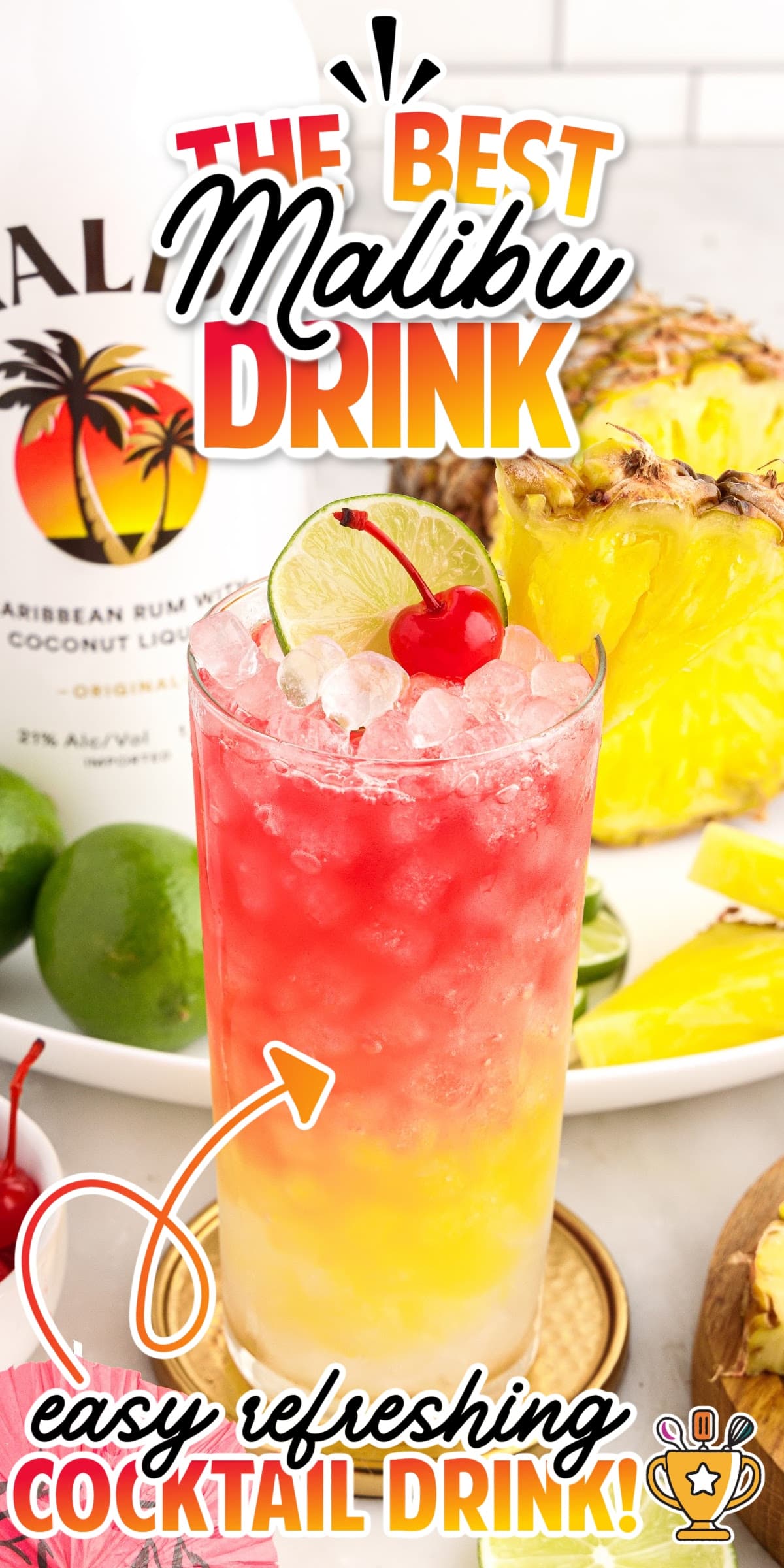 Malibu Cocktail | Drinks | The Best Blog Recipes