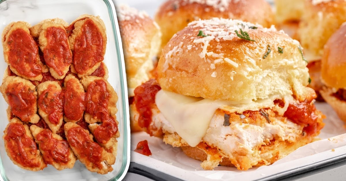 Chicken Parmesan Sliders | Dinner | The Best Blog Recipes