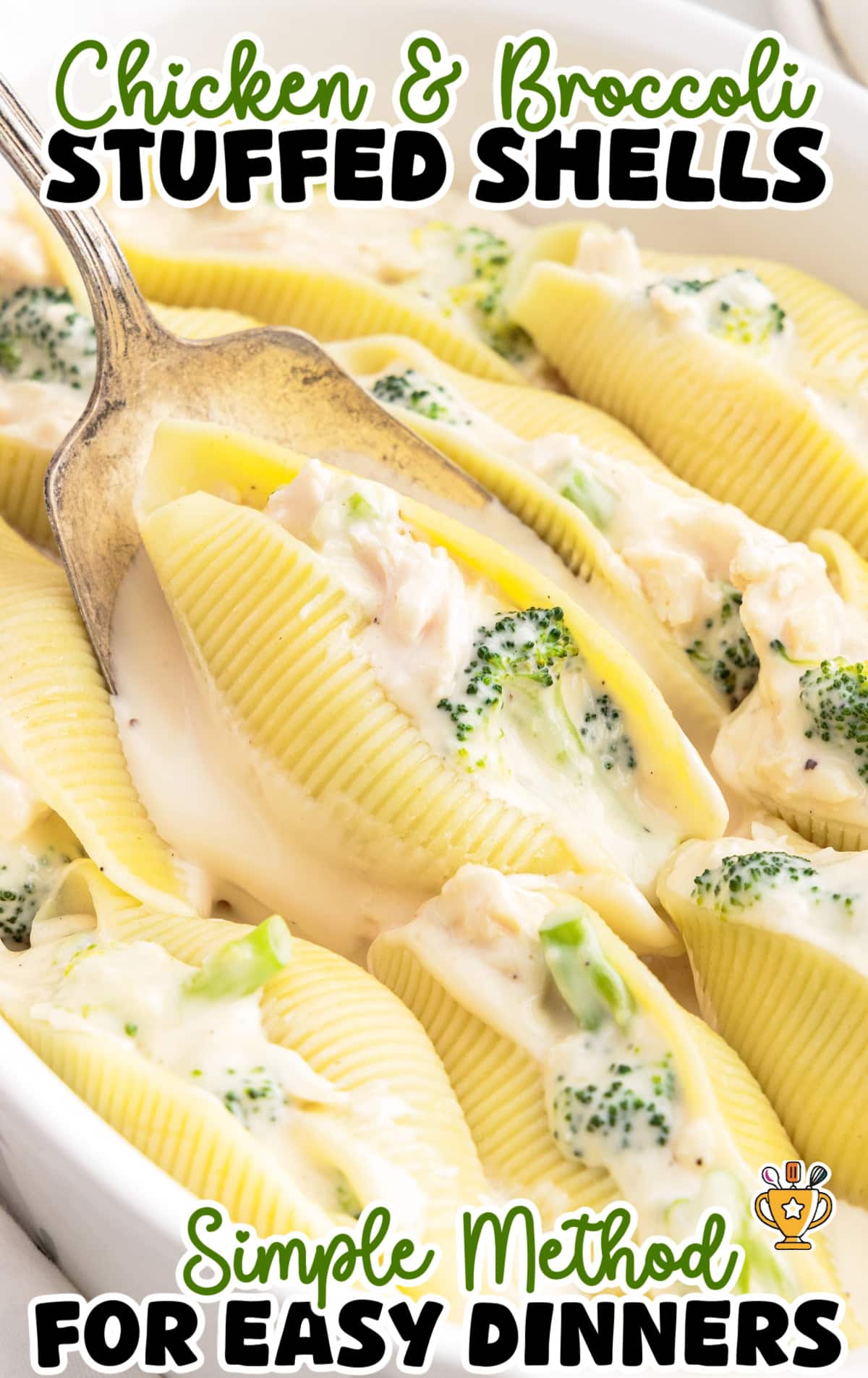 Chicken and Broccoli Stuffed Shells | Dinner
