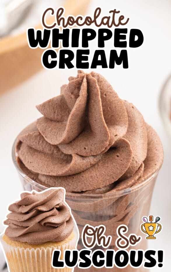 Chocolate Whipped Cream | Dessert | The Best Blog Recipes