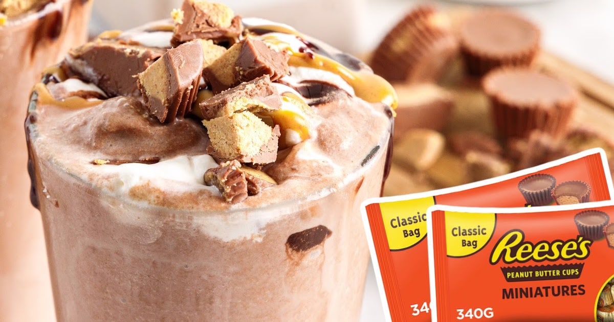 Frozen Peanut Butter Hot Chocolate - The Best Blog Recipes