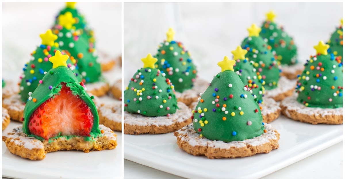 Strawberry Christmas Trees | Desserts | The Best Blog Recipes