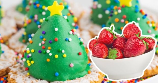 Strawberry Christmas Trees | Desserts | The Best Blog Recipes