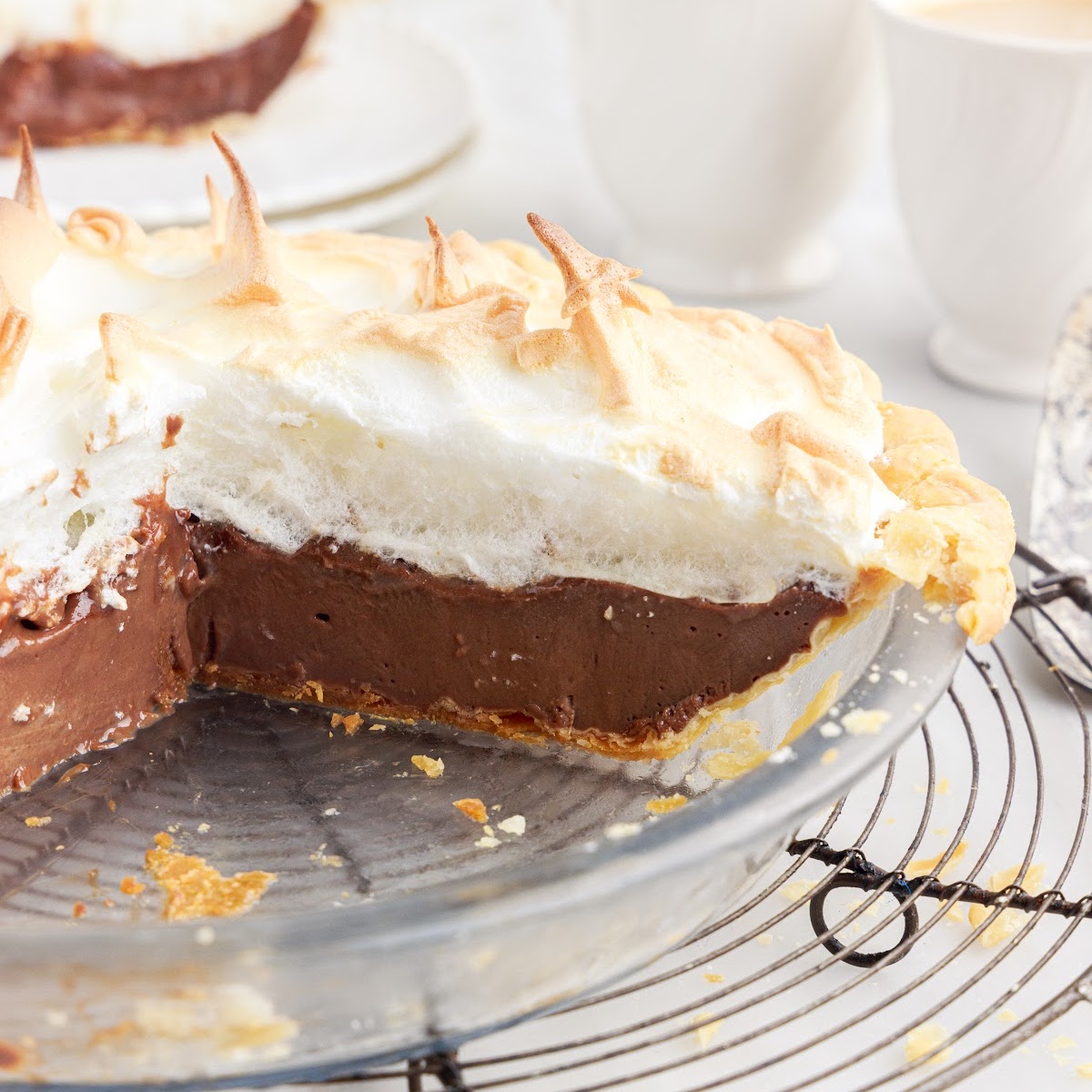 Chocolate Meringue Pie | Dessert | The Best Blog Recipes