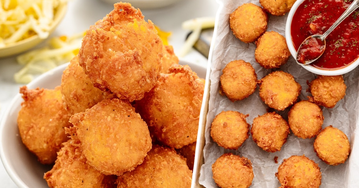 Fried Cheese Balls | Appetizers | The Best Blog Recipes