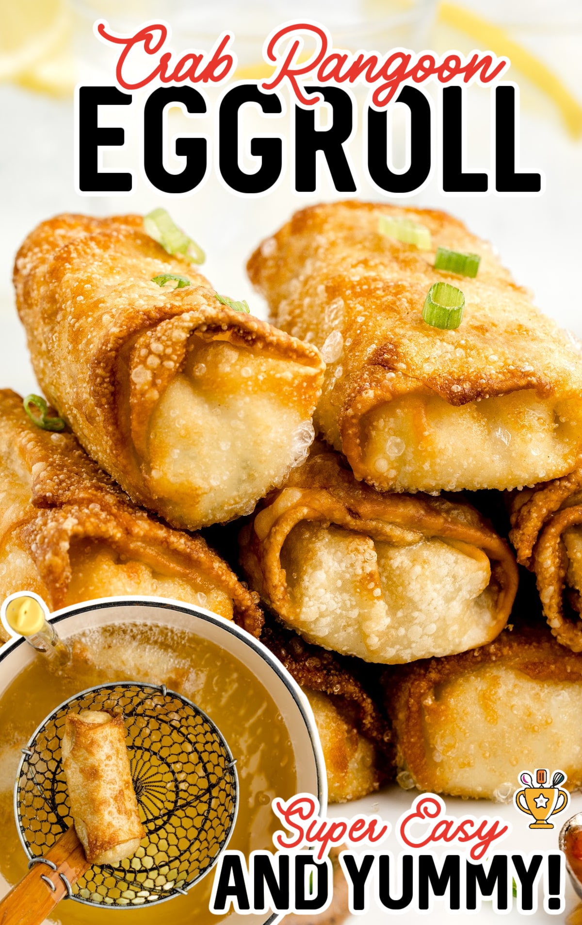 Crab Rangoon Eggroll | Appetizer | The Best Blog Recipes