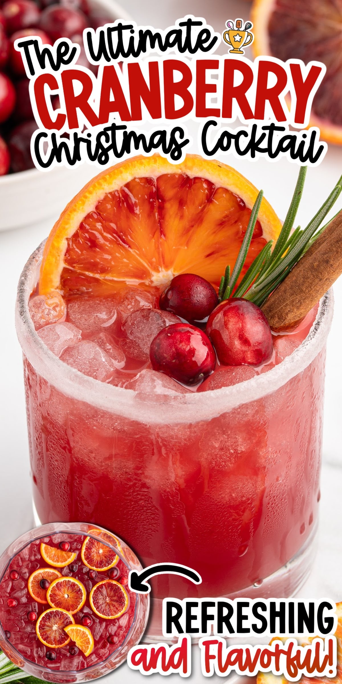 Cranberry Christmas Cocktail - The Best Blog Recipes