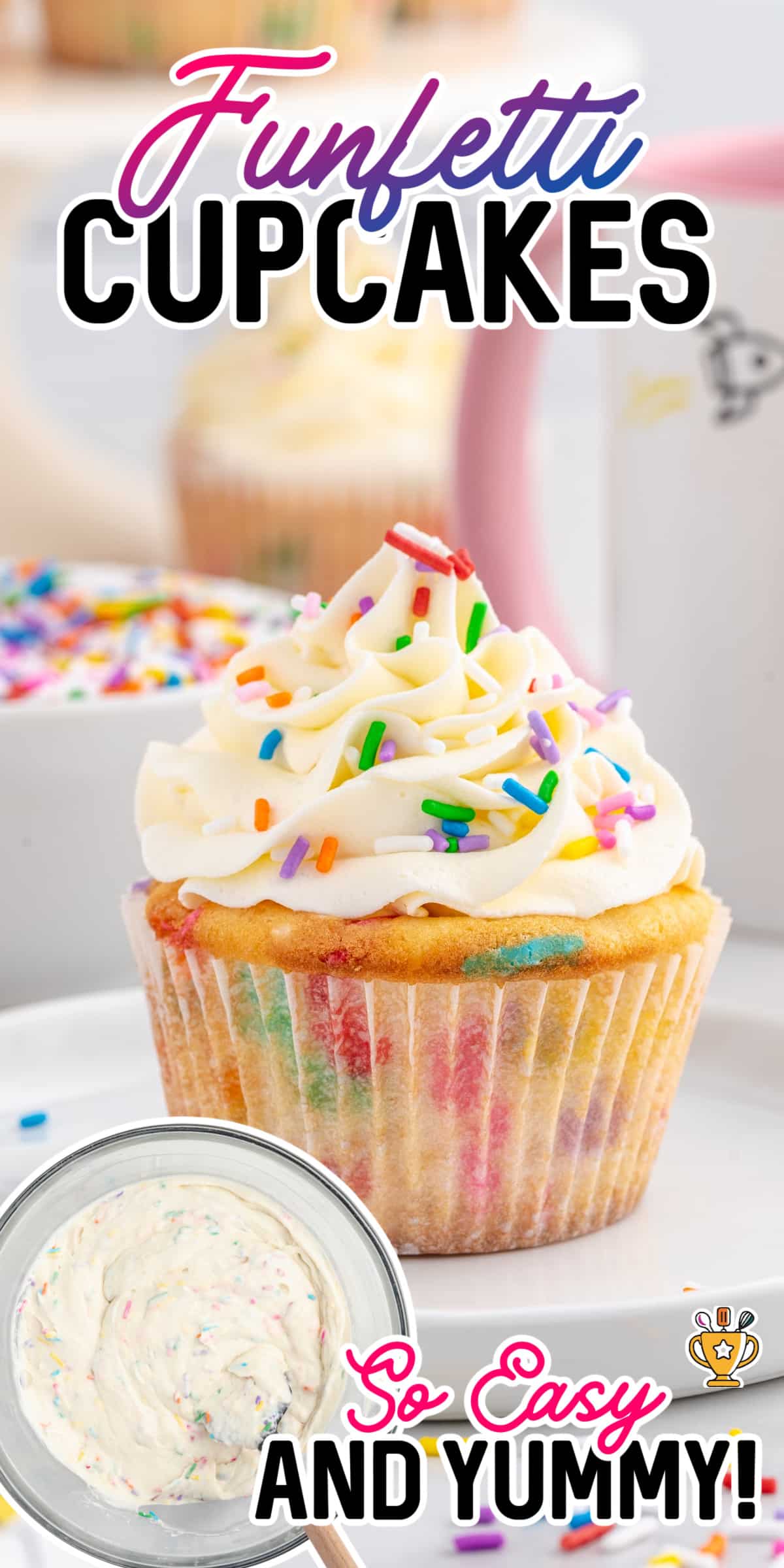 Funfetti Cupcakes | Desserts | The Best Blog Recipes