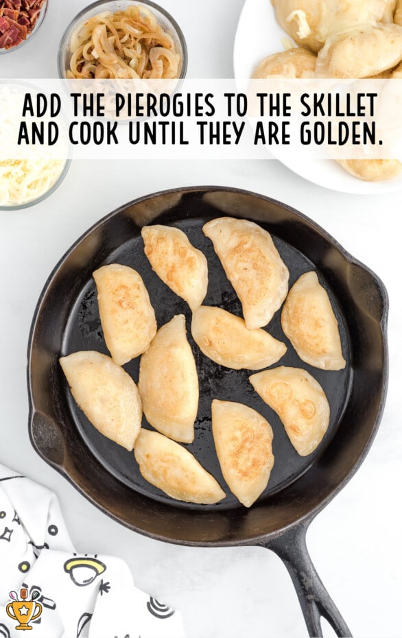 Fried Pierogies (Homemade Recipe)