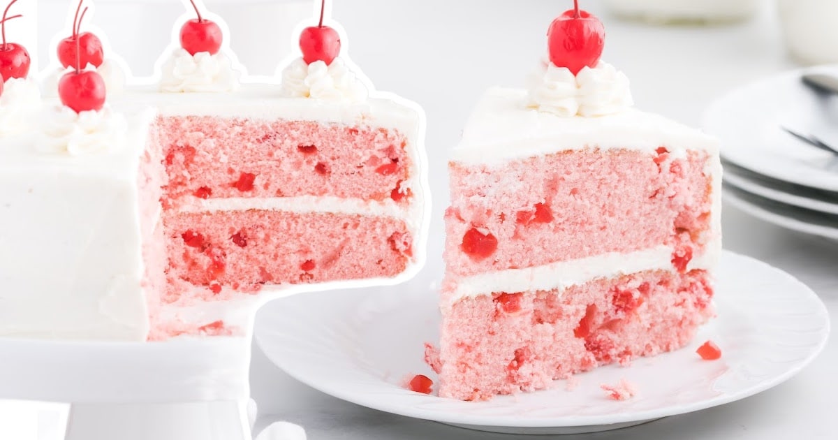Cherry Chip Cake | Desserts | The Best Blog Recipes