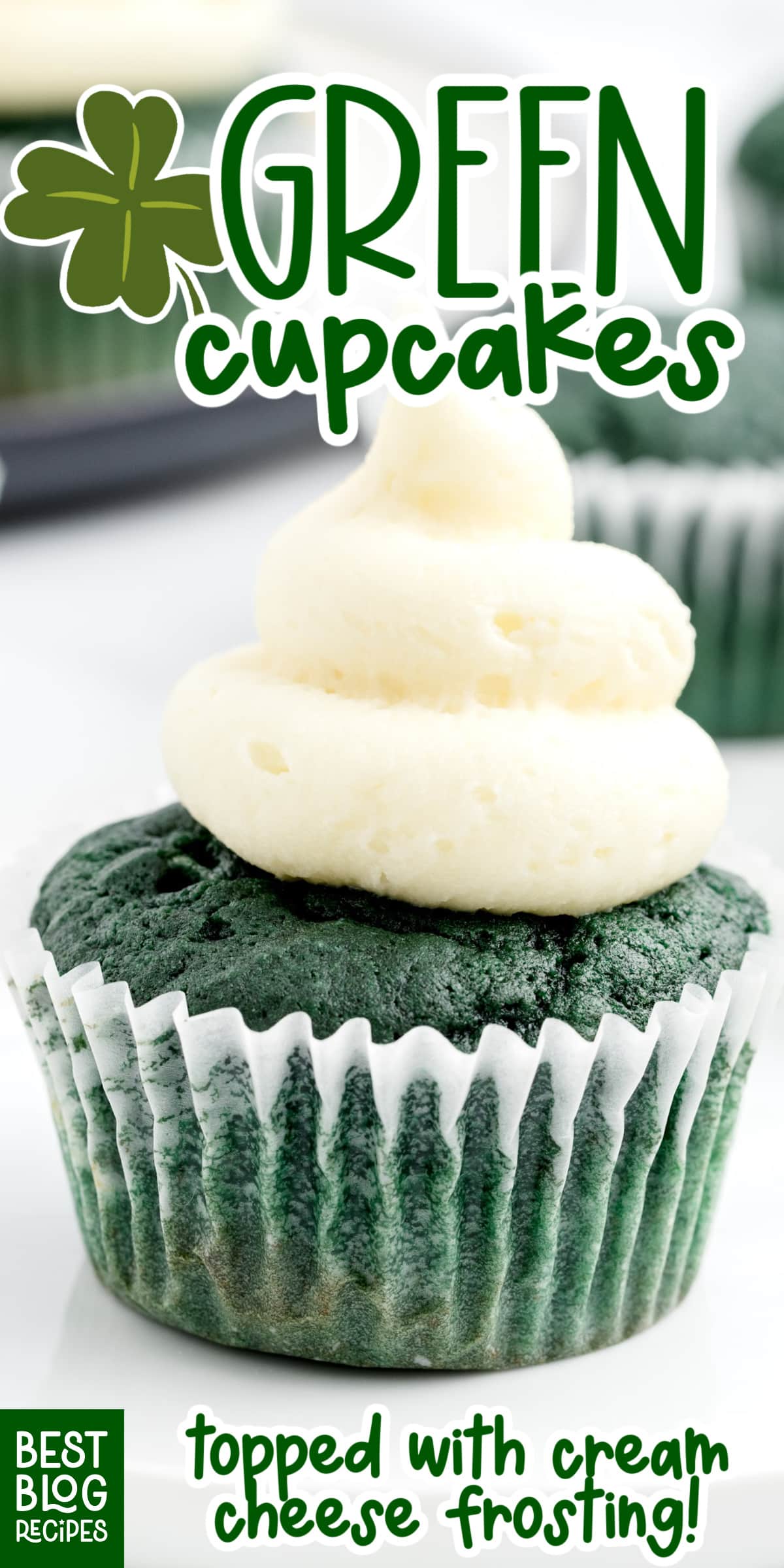 Green Cupcakes | Dessert | The Best Blog Recipes