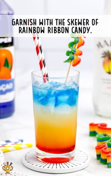 Rainbow Drink | Cocktails | The Best Blog Recipes