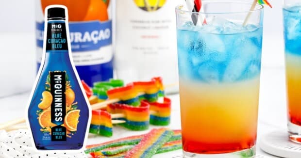 Rainbow Drink | Cocktails | The Best Blog Recipes