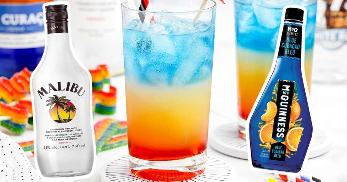 Rainbow Drink | Cocktails | The Best Blog Recipes