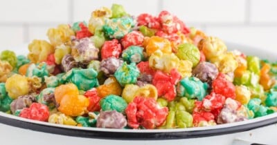 Rainbow Popcorn | Snacks | The Best Blog Recipes