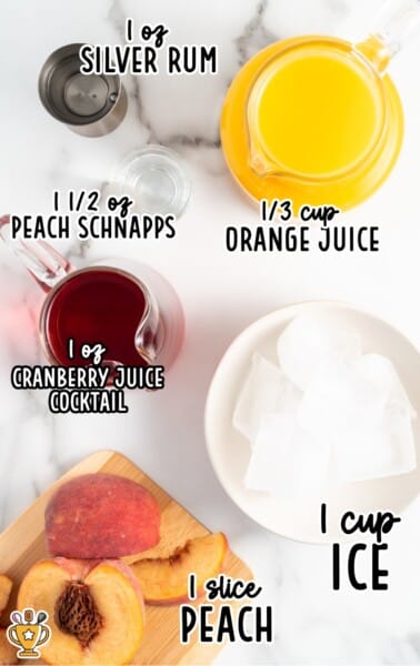 Peach Schnapps Cocktail | Cocktails | The Best Blog Recipes