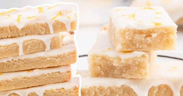 Lemon Shortbread Cookies - The Best Blog Recipes