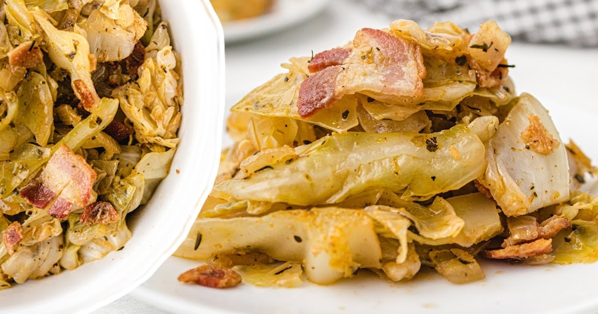 Southern Fried Cabbage | Side Dish | The Best Blog Recipes