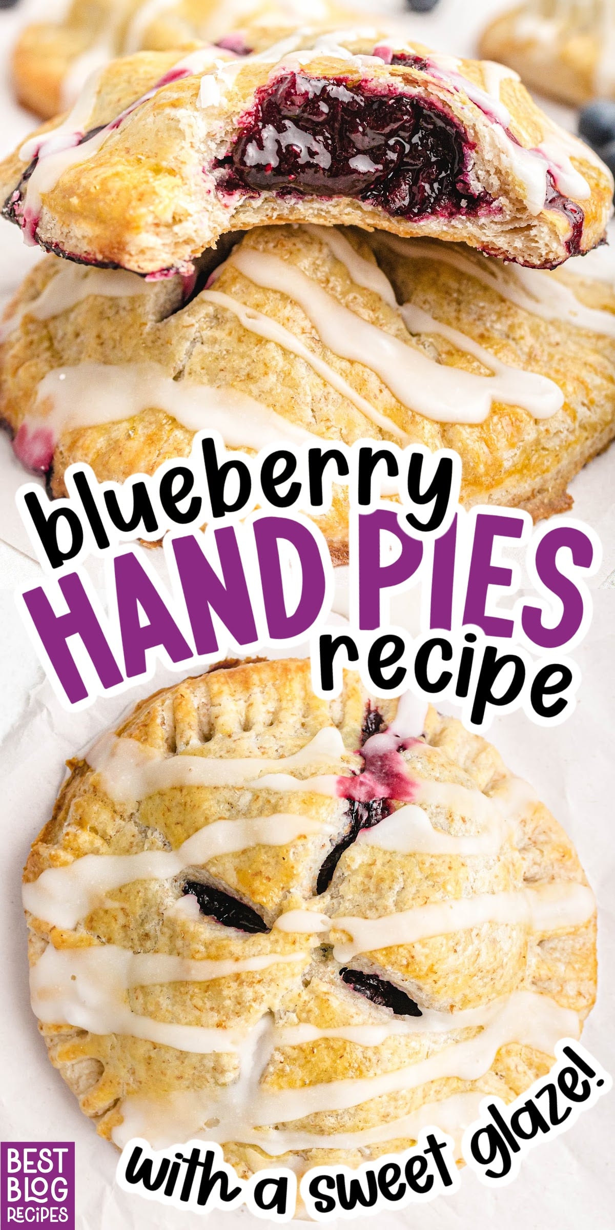 Blueberry Hand Pies | Dessert | The Best Blog Recipes