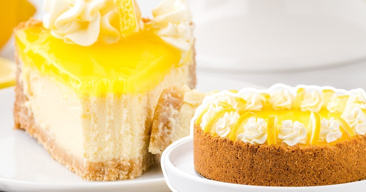 Lemon Cheesecake | Dessert | The Best Blog Recipes