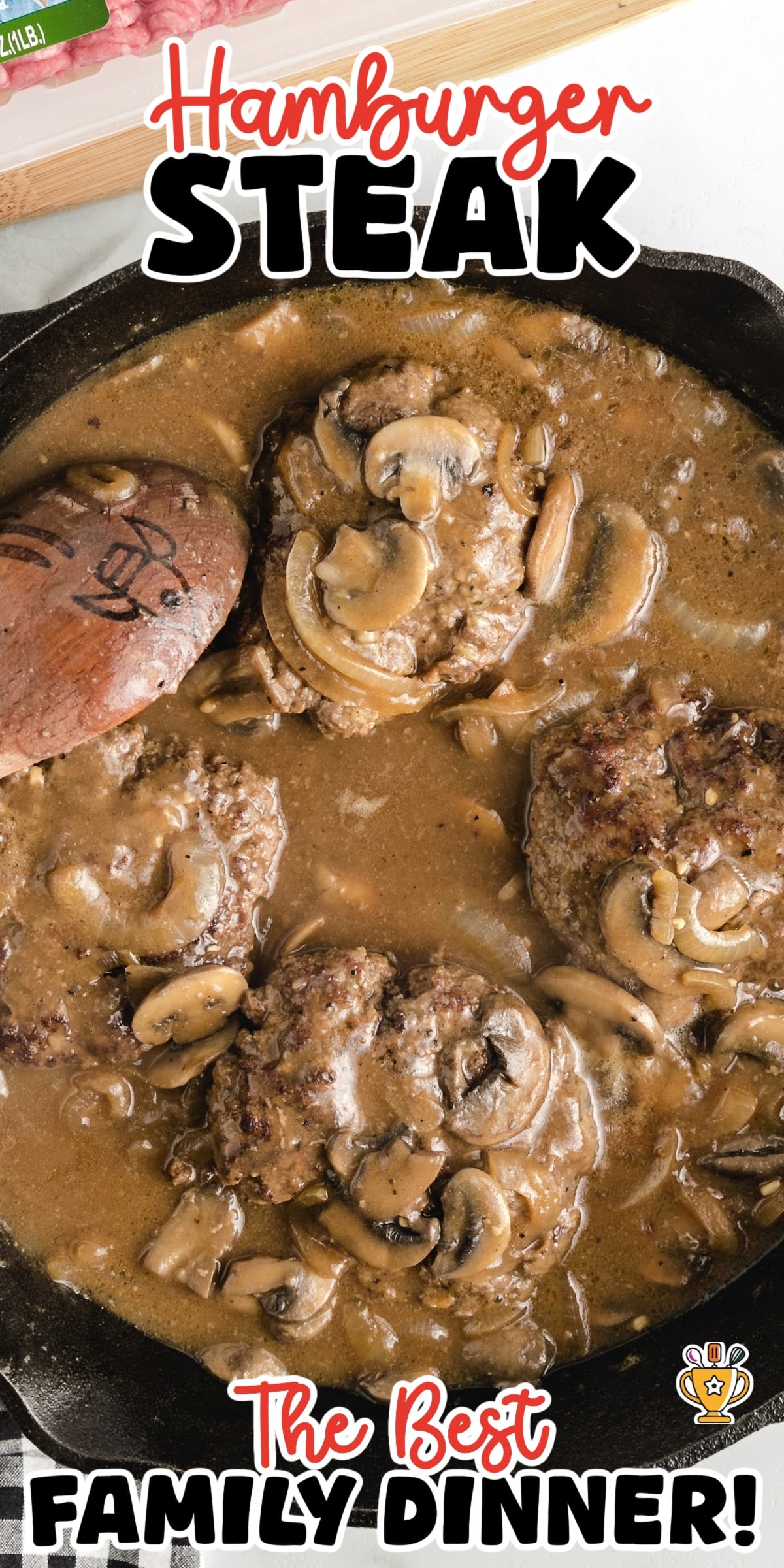 Hamburger Steak | Beef Dinner Ideas | The Best Blog Recipes