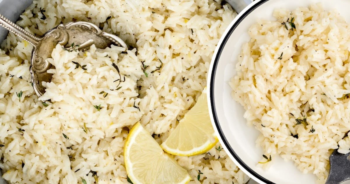 Lemon Rice | Side Dishes | The Best Blog Recipe