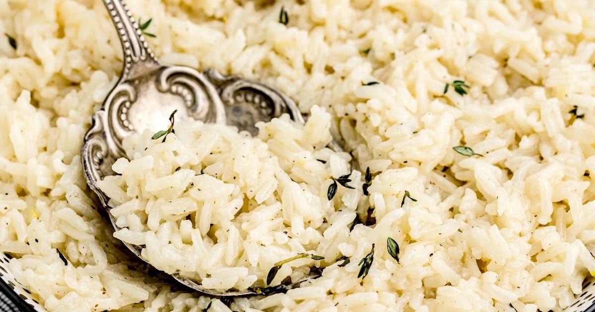Lemon Rice | Side Dishes | The Best Blog Recipe