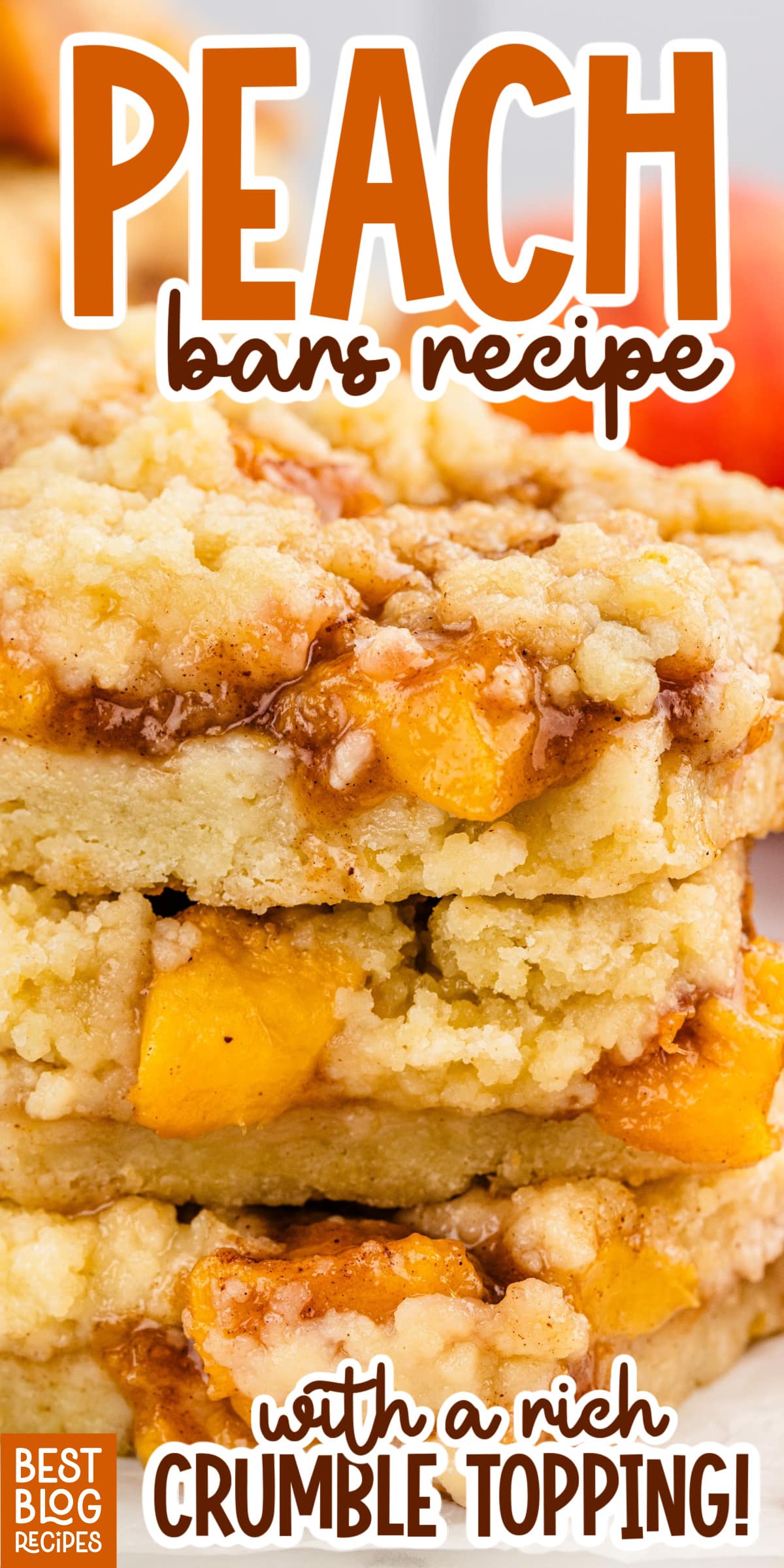 Peach Bars | Desserts | The Best Blog Recipes