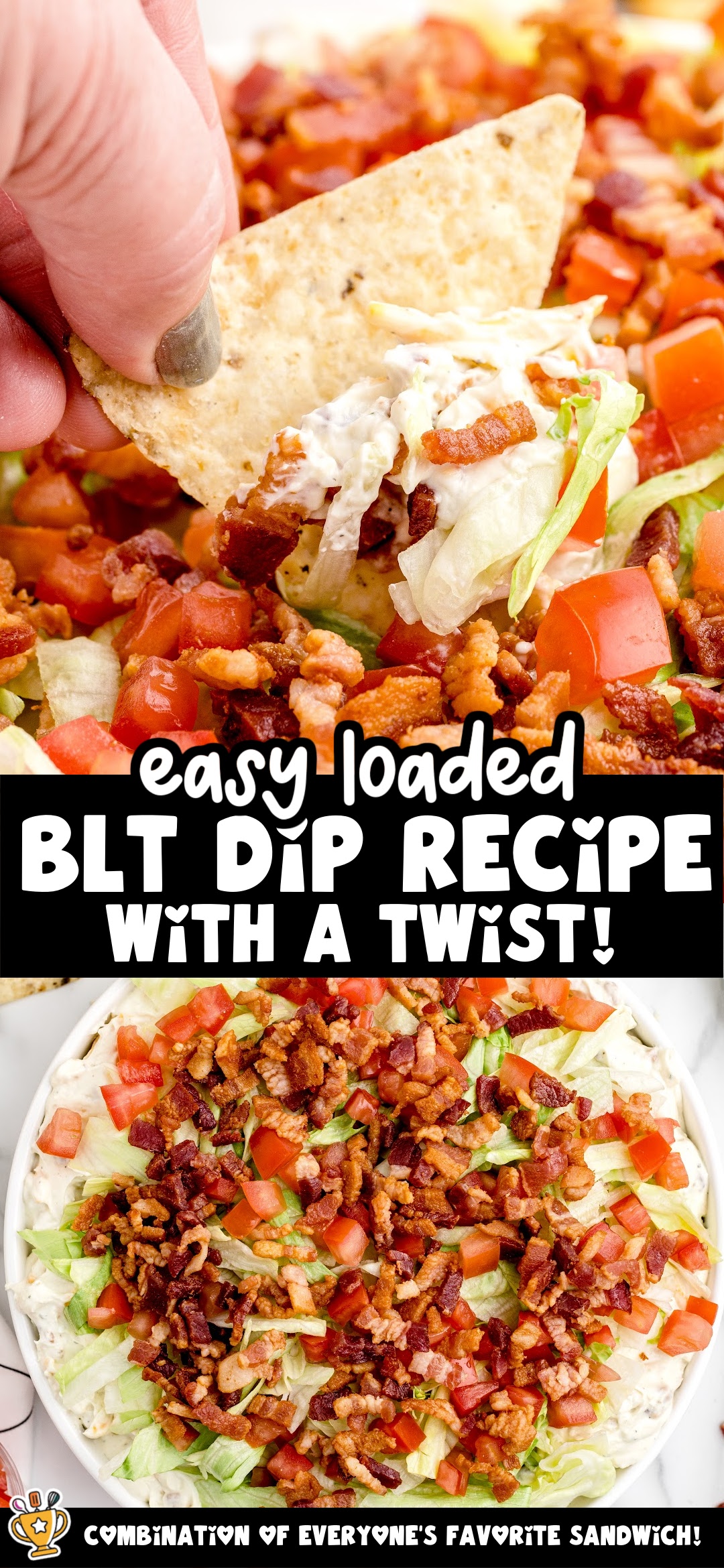 BLT Dip | Appetizer | The Best Blog Recipes