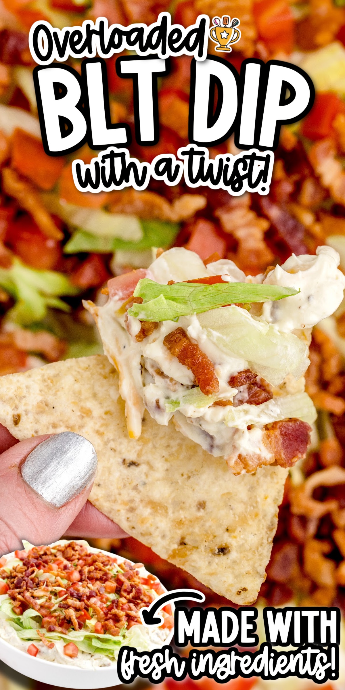 BLT Dip | Appetizer | The Best Blog Recipes